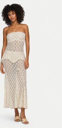 Only Maxirock Aya 15375833 Creme Regular Fit