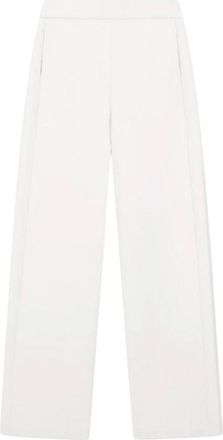Emporio Armani Femme, Pantalons, Blanc, Taille: 38 FR ASV Double Jersey Pantalons