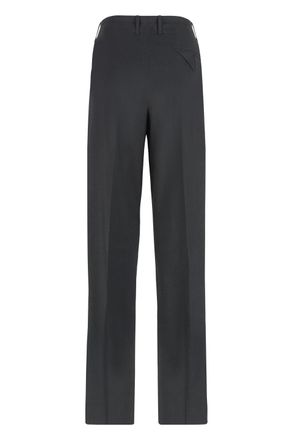 Bottega Veneta Mens Trousers Grey Wool Chinos