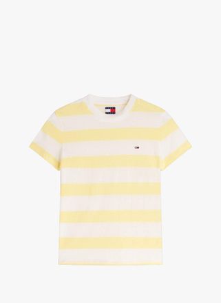 Tommy Hilfiger T-shirt ray&eacute; manches courtes en coton