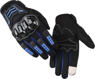 Generico Vollfinger-Sporthandschuhe f&uuml;r Herren, Reithandschuhe | mit atmungsaktiven Touchpads f&uuml;r Fahren, Wandern, Klettern, Gartenarbeit