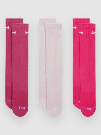 Nike Everyday Plus Cush Crew 3P Socks &agrave; motifs