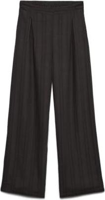Vero Moda Vero Moda Straight Pant Vmirine Hw Pantalon Droit WVN, G&acirc;teau au Chocolat, L Femmes