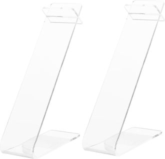 Pretyzoom 1 Satz Schuhdisplay Stand Set Schuhhalter Schuhregal Für Flache Schuhe Und Sneaker Schuhpräsentation Im Einkaufszentrum Geeignet 2 Stück