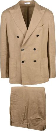 Boglioli Homme, Costumes, Brun, Taille: L Costume crois&eacute;