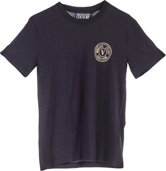 Versace Jeans Couture Homme, Tops, Noir, Taille: S Tshirt V Emblem