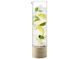 LSA International Lotta Krug, transparent, mit Ascheboden, 1,1 l