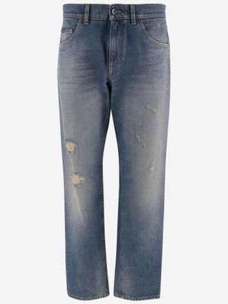Dolce & Gabbana Jean en denim de coton