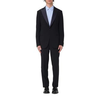 Giorgio Armani Eleganter Slim Fit Blauer Anzug - - Suits - Herren - Blau - S