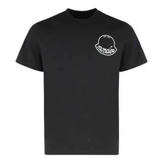 Moncler Herren, Oberteile, Schwarzk, SGröße