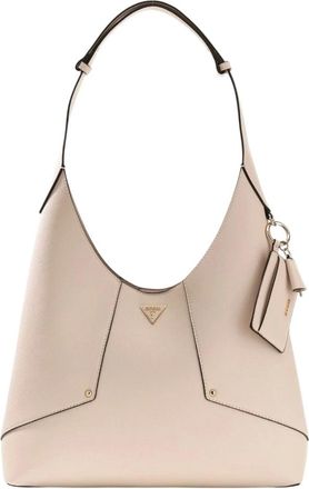 Guess Femme, Sacs, Beige, Taille: ONE Size Darcy Hobo Bag