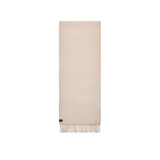 Moncler Moncler &Eacute;charpe En M&eacute;lange De Laine Et De Cachemire, Homme, Beige, Taille: Uni