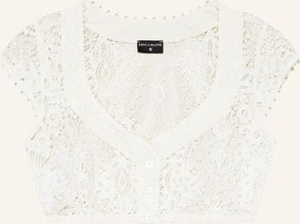 Kinga Mathe Kinga Mathe Dirndlbluse Samtha Aus Spitze weiss
