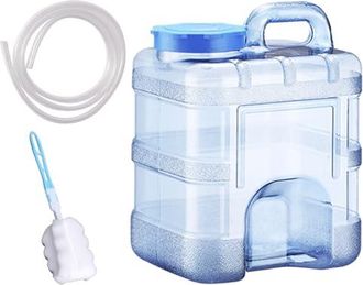 Generic R&eacute;servoir deau - Distributeur deau de camping de 10 L | Seau &eacute;tanche et robuste avec distributeur pour la maison, le camping-car, la terrasse, la ferm