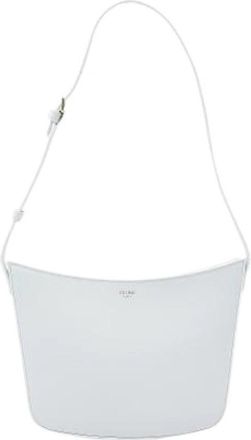 Celine Pre-owned Croque Schultertasche - - Pre-owned - Damen - Wei&szlig; - ONE SIZE