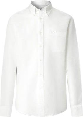 Fa&ccedil;onnable Chemise droite patchwork en lin