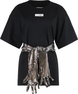 Maison Margiela Femme, Tops, Noir, Taille: 36 FR T-Chemises