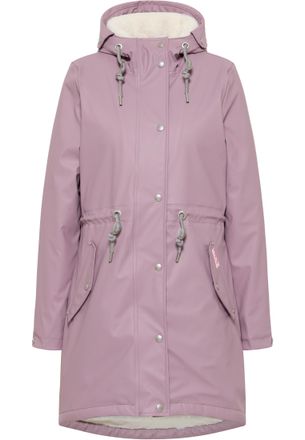 Mymo myMo Manteau de pluie avec doublure en fourrure tiss&eacute;e keepsudry