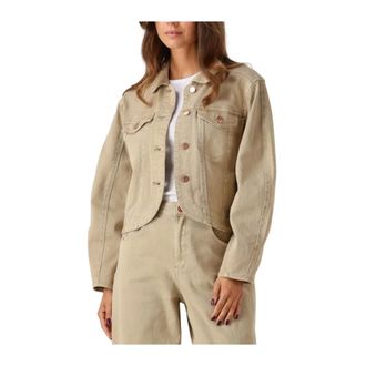 Y.A.S Y.a.s, Damen, Jacken, Beige, XLGr&ouml;&szlig;e