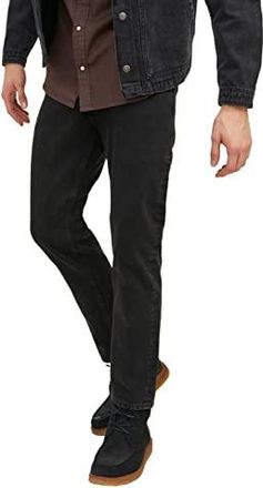 Jack & Jones A/S Jjichris Jjorignial MF 912 Noos Pantalon, Jean Noir, 33W x 30L Homme