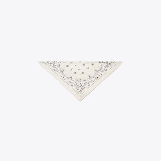 Tory Burch Damen Dreieckiges Bandana-Tuch mit Perlen