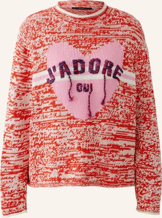 Oui Pullover rot