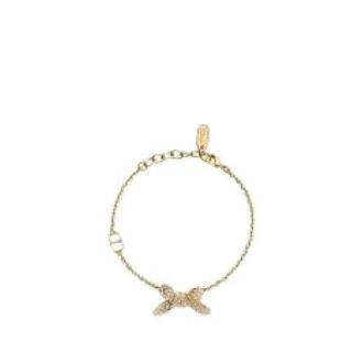 Dior Femme, Accessoires, Jaune, Taille: ONE Size Delicate Bow Bracelet