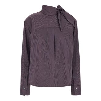 Tela Zafrina Blouse - Femme - Blouses et Chemises - Violet - Taille: 34 FR