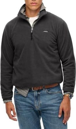 Superdry Polaire semi-zipp&eacute;e pour homme Anthracite, charbon, M