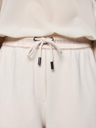 Marc Cain Schlupfhose Golden Hour Premium Damenmode Model: WASHINGTON mit Satindetails
