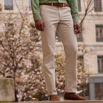 Bexley Kyrk - Pantalon homme beige clair