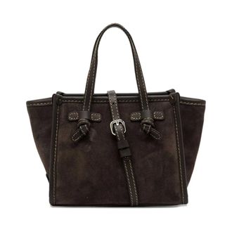 Gianni Chiarini Sac Shopper en Cuir Marron - Femme - Sacs - Brun - Taille: ONE Size
