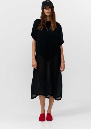 Suite13lab Damen vegan Kleid Jordan Schwarz