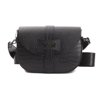 Pompei Donatella Sac bandouli&egrave;re Giorgia - Femme - Sacs - Noir - Taille: ONE Size