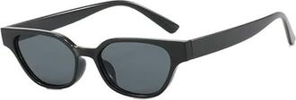 Generic Lunettes De Soleil &Agrave; Petite Monture For Hommes Et Femmes, For Les Vacances En Plein Air F&ecirc;tes(Black)