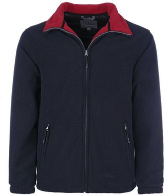 Blue Wave Fleecejacke (1-St) Herren Jacke Knut mit Futter - Strickjacke mit Stehkragen