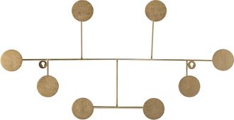 Bloomingville Kleiderablage Fia, messingfarben, Eisen