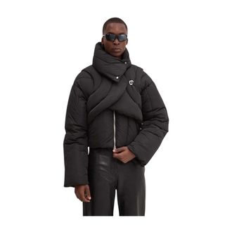 Heliot Emil Oversized Daunenjacke - - Jackets - Herren - Schwarzk - XS