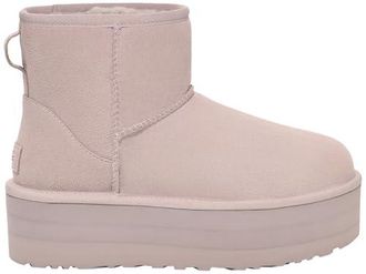 UGG Bottes classiques &agrave; plateforme pour femme, Fum&eacute; p&acirc;le, 42 EU