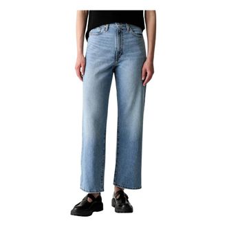 Levi's High Waisted Straight - - Jeans - Damen - Schwarzk - W29 L31