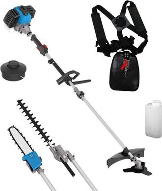 Gude G&uuml;de - 4 in 1 Gartenpflegeset gps 1001 Multifunktion Heckenschere Sense Trimmer