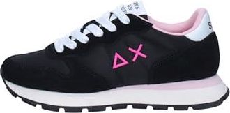 Sun 68 Ally Solid Nylon Z35201 Baskets décontractées pour femme, Noir, 38 EU