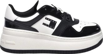 Tommy Jeans Femme, Chaussures, Multicolore, Taille: 39 EU Retro Basket Flatform