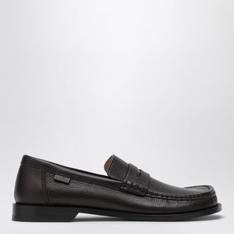 Loewe Campo Loafer in dunklem Burgunderrot