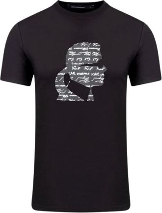 Karl Lagerfeld Homme, Tops, Noir, Taille: S T-shirt
