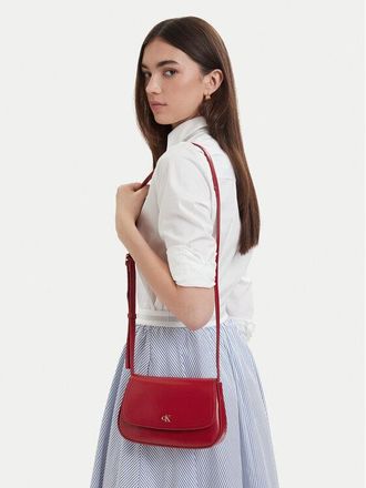 Calvin Klein Handtasche Ck Flap Camera Bag LV04F3421G Rot