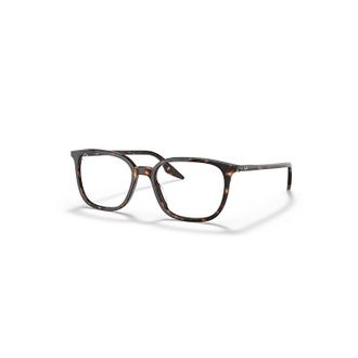 Ray-Ban Rb5362 Optics Havana Fassung Klar Glas Polarisiert 52-18