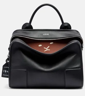 Loewe Cabas Amazona 180 Large Lion Intarsia