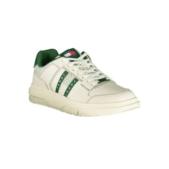 Tommy Hilfiger Colorblock Leather Sneaker - Green