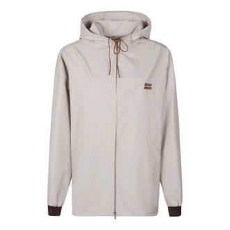 Miu Miu Leichte Jacken - - Jackets - Damen - Grau - M